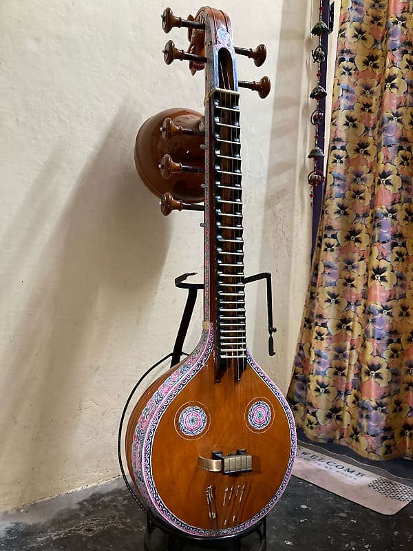 Saraswati Veena Musical Instrument Wooden Saraswati | Reverb Australia