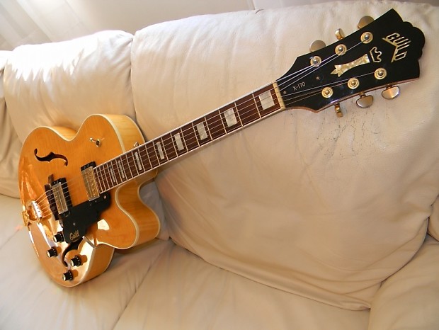 Guild X-170 Manhattan 1999 Figured Maple | Reverb