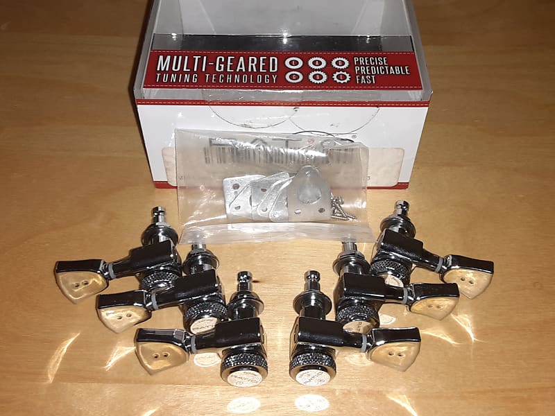 Graph Tech Ratio Locking Tuners 3-on-a-side | Reverb