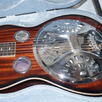 Beard Square Neck Dobro Resonator with Case and Accessories | Reverb