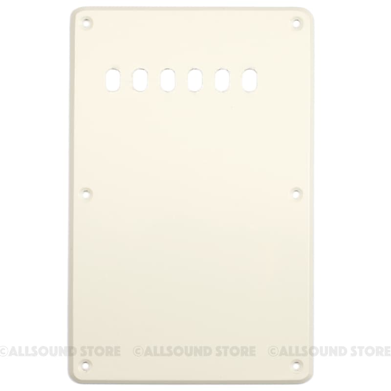 Parchment 1-Ply Tremolo Cover Back Plate for SQUIER® | Reverb