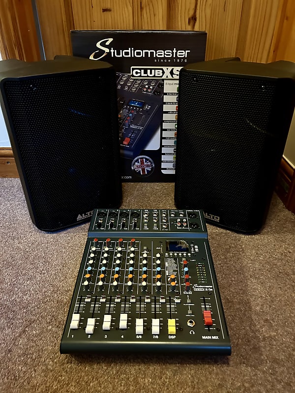 Studiomaster/Alto TX308/ClubXS8 2023 - Black | Reverb UK