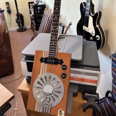 4 String Resonator Cigar Box Guitar | Reverb