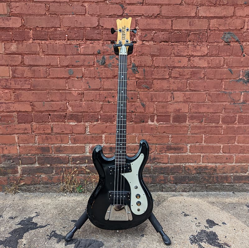 Univox Hi-Flier Bass 1970 Black | Reverb
