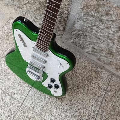 Italia Modena Standard 2000 Green Sparkle | Reverb