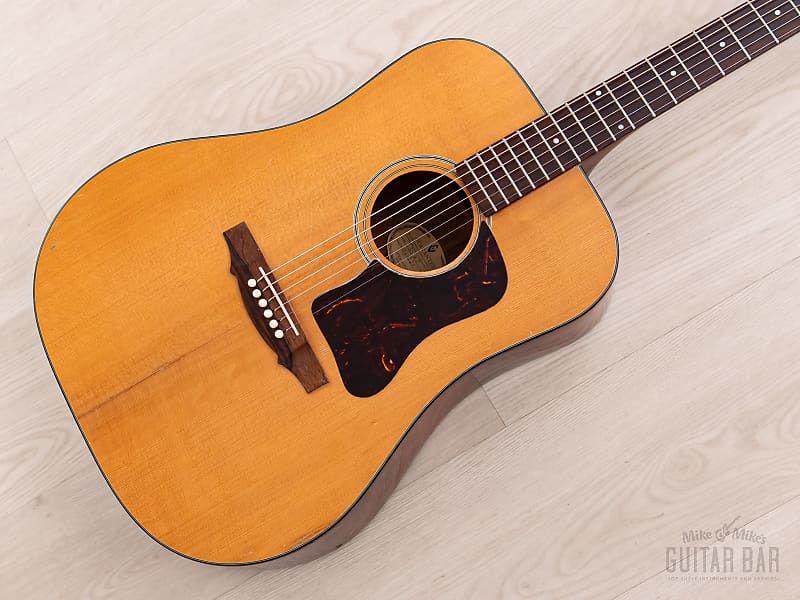 1969 Guild D-35 NT Vintage Dreadnought Acoustic Guitar w/ | Reverb