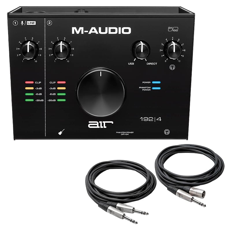 M-Audio AIR 192|4 USB USB Audio Recording Interface w TRS | Reverb
