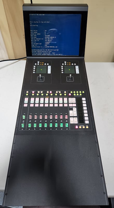 Avid / Euphonix CM403 Dual Joystick and Film Monitor Panel | Reverb
