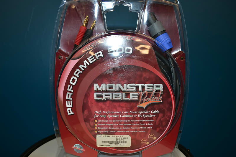 Monster Performer 500 Speaker Cable | Reverb