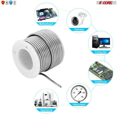 5Core 63-37 Tin Lead Rosin Core Solder Wire for Electrical | Reverb