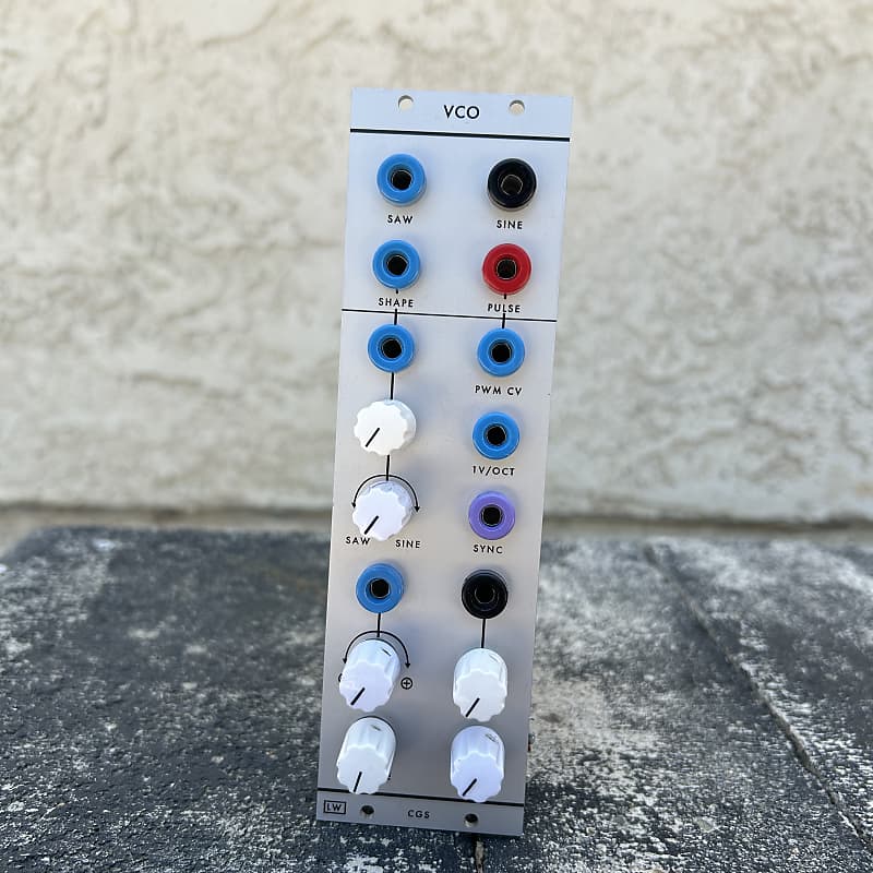 Elby 348 VCO with loudest warning panel | Reverb