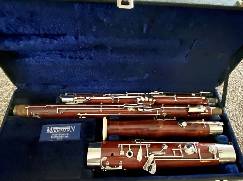 Moosmann bassoon S/N 3210. High D key. Serviced and ready to | Reverb