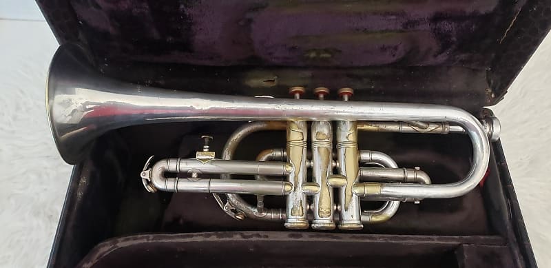 Vintage Besson Cornet | Reverb