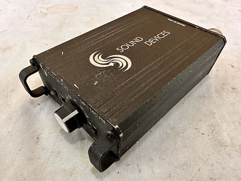 Sound Devices MP-1 Single Channel 48V Microphone Preamp - two | Reverb