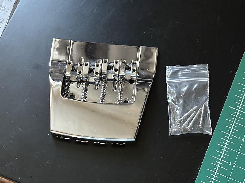 Hipshot Rickenbacker Replacement Bridge 5RK400BC | Reverb