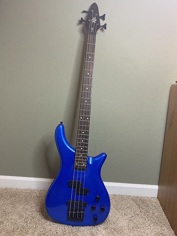 Rogue LX200B-MBL Series III 4-String Bass Metallic Blue | Reverb