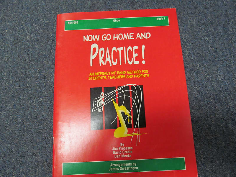 Heritage Music Press No Go Home And Practice! Oboe Book 1 | Reverb