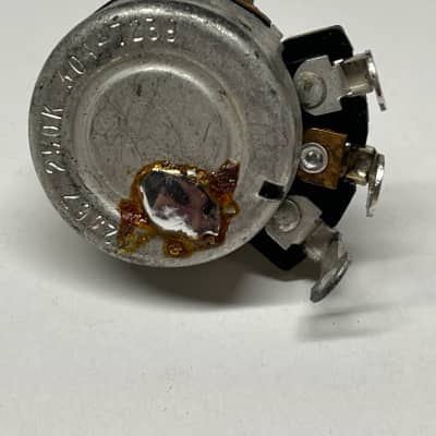 Vintage 1972 Fender / Cetnralab matched pot set - Volume / | Reverb