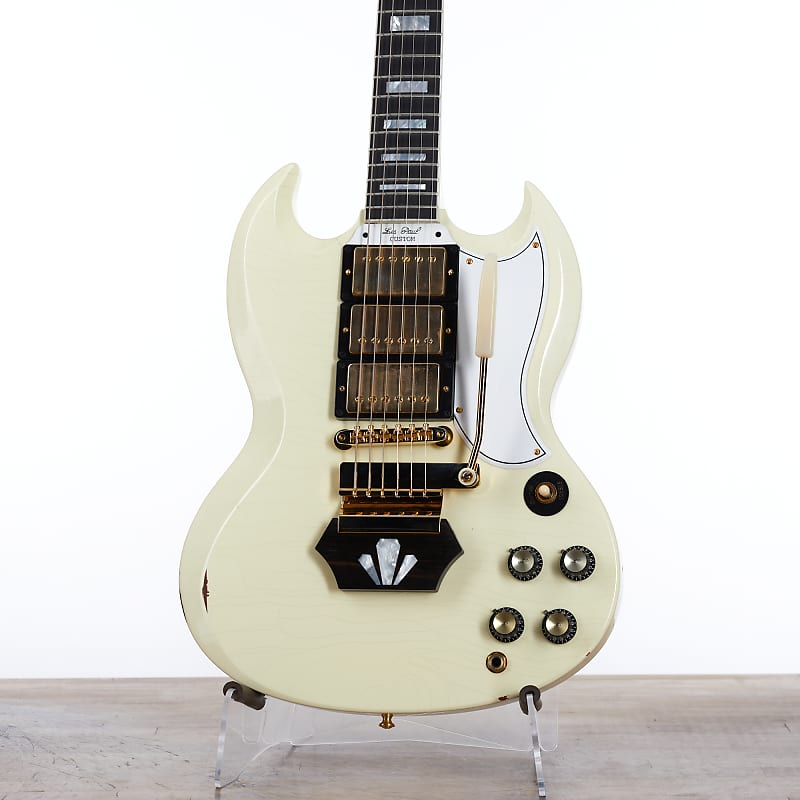 Gibson 1962 SG Custom, Classic White, Murphy Lab Aged | Demo | Reverb