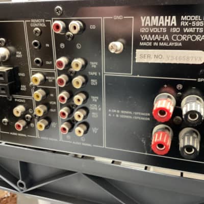 Yamaha RX 595 Receiver 80’s/90’s - Black | Reverb