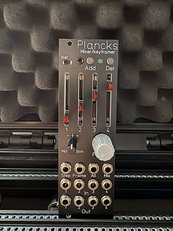 JakPlagg PlancksII Eurorack module Mutable Frames redesign | Reverb