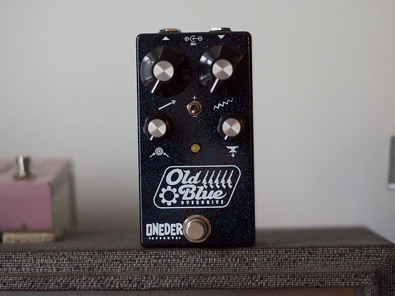 Oneder Effects Old Blue Overdrive - Blue Sparkle | Reverb