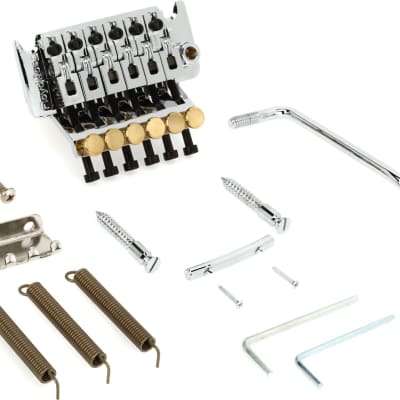 Floyd Rose RT100W Rail Tail Wide Tremolo System - Chrome | Reverb