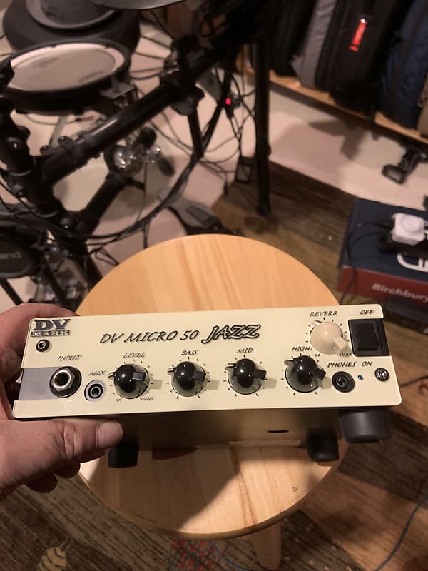 DV Mark DV Micro 50 Jazz, guitar amp head, mint, small, | Reverb