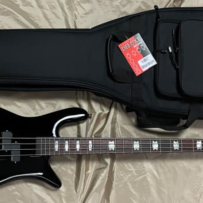 Spector Euro 4 Classic, Black Gloss / Rosewood and EMG's | Reverb