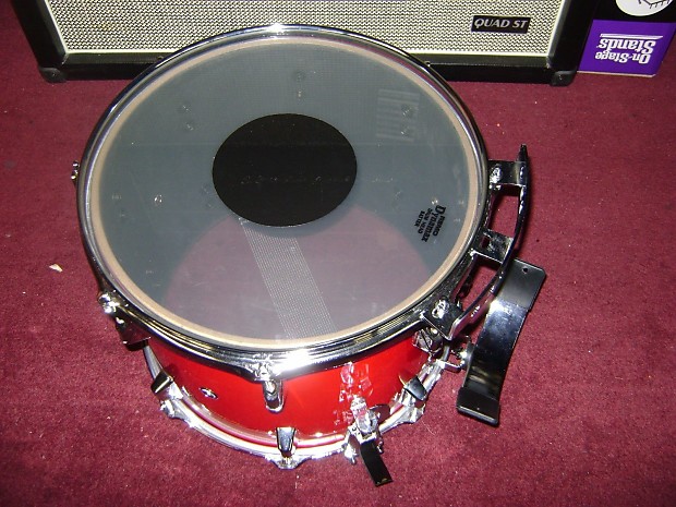 Remo Bravo Acousticon MArching Snare Drum 13x11 Candy Apple | Reverb