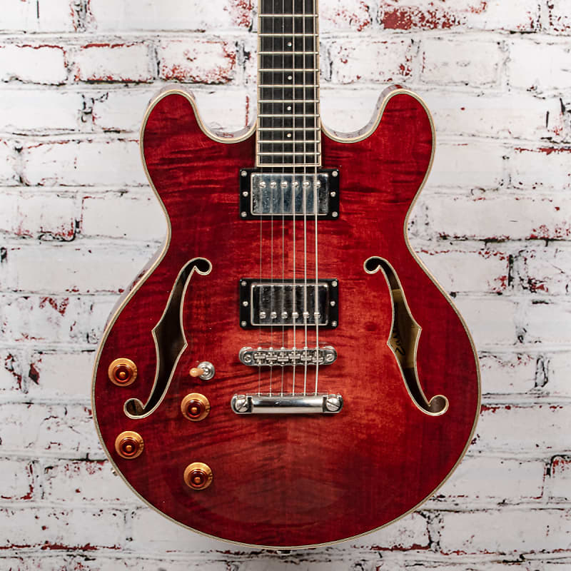 Eastman T184MX Left Handed Thinline Electric Guitar, Classic | Reverb