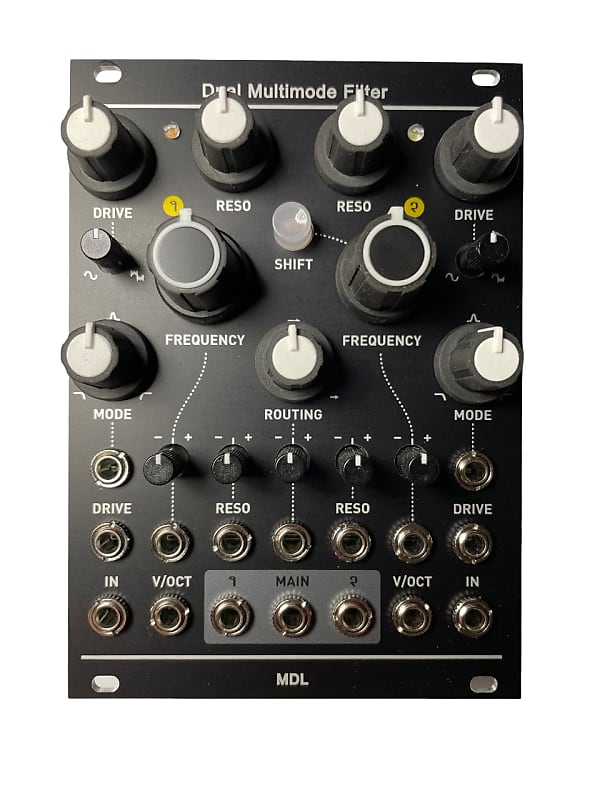 MDL Music Dual Multimode Filter - Black Anodized Panel | Reverb