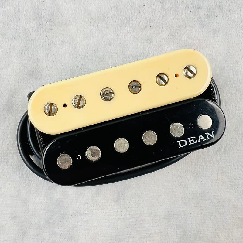 Dean Logo Humbucker Neck Pickup - Zebra | Reverb