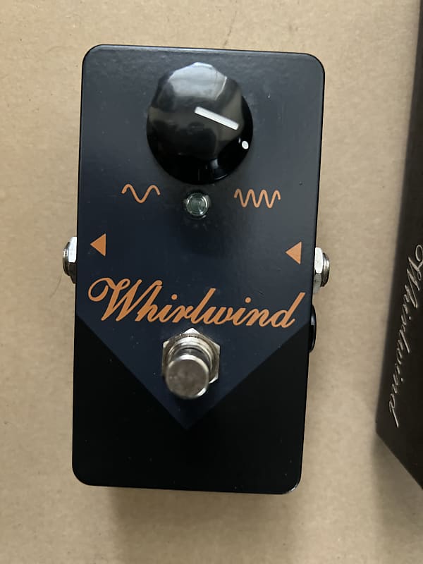Whirlwind Orange Phaser Pedal Black with Bag/box | Reverb