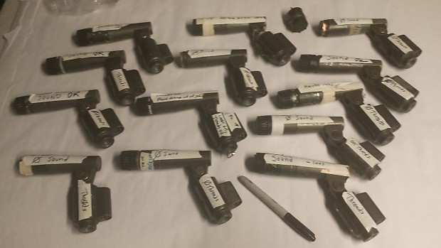 Twelve (12) Shure SM 56 mics in various states of function | Reverb