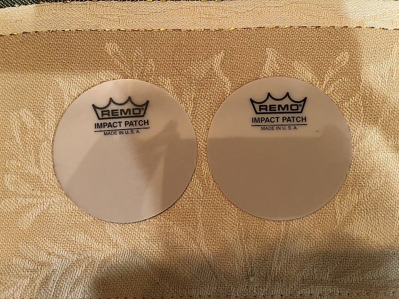 Remo Impact Patch 2 ½” (2 pack) for Bass Drum Head | Reverb