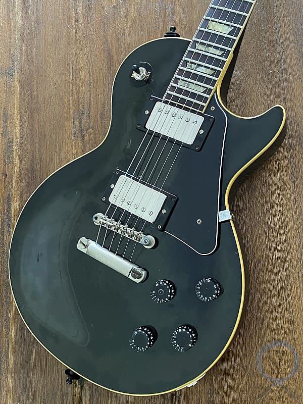 Greco Single Cut Guitar, EG450, Ebony, Modified, | Reverb Australia