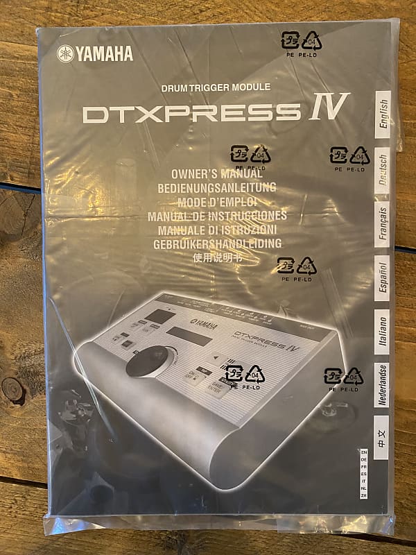 Yamaha DTXPRESS IV drum trigger module Owners Manual | Reverb