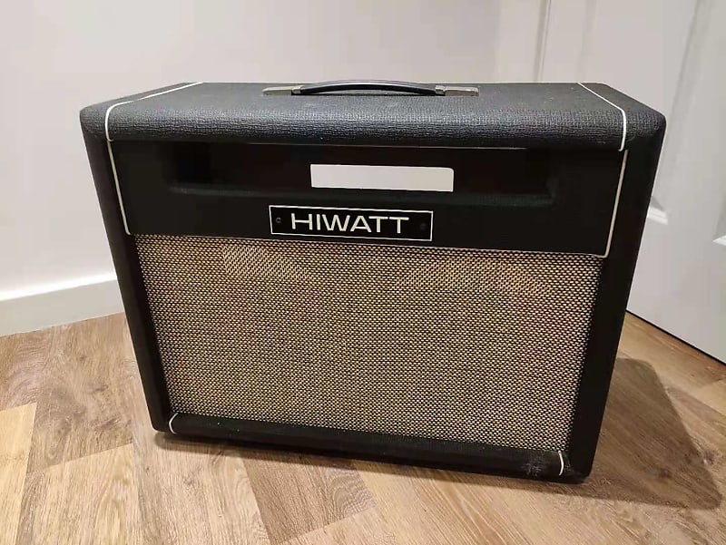 Hiwatt custom amp 2x12 combo shell case empty | Reverb
