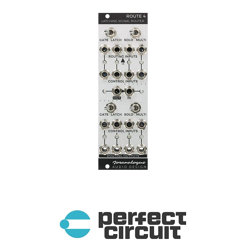 Joranalogue Route 4 Latching Signal Router | Reverb