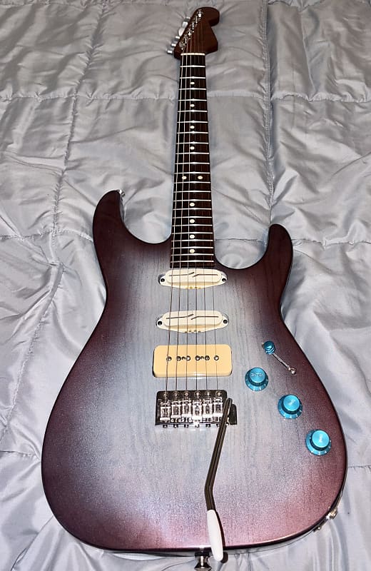 Warmoth Soloist - Blue | Reverb