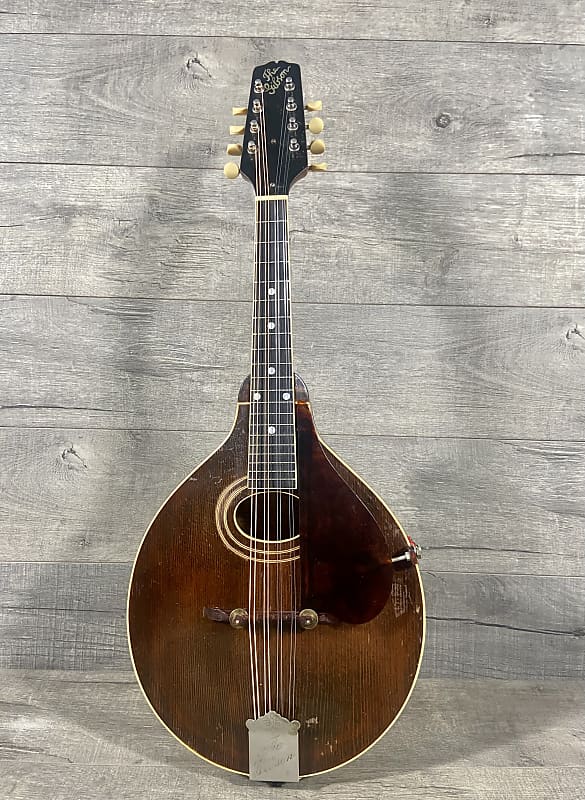 Gibson A-2 Mandolin Snakehead with Truss Rod 1923 - Brown | Reverb