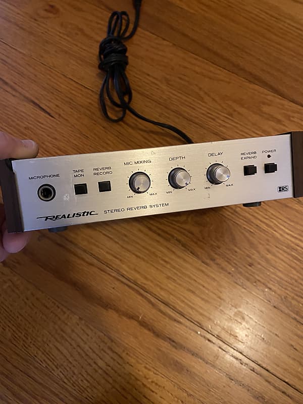 Realistic Stereo Reverb system 1980’s Silver | Reverb