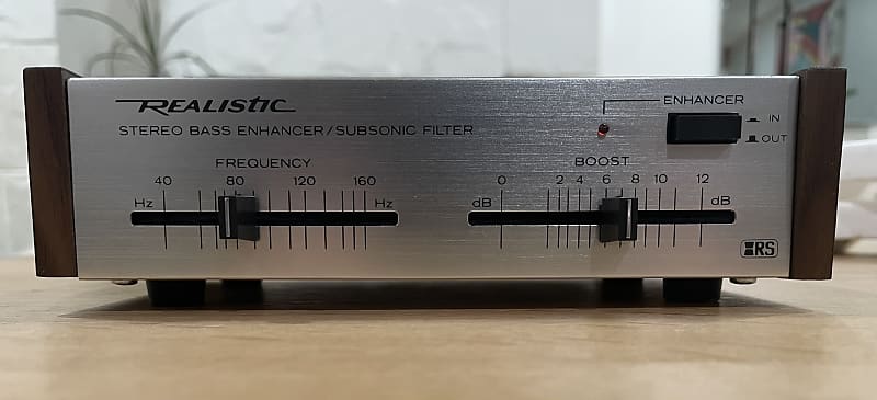 Realistic Stereo Bass Enhancer/Subsonic Filter 1980s | Reverb