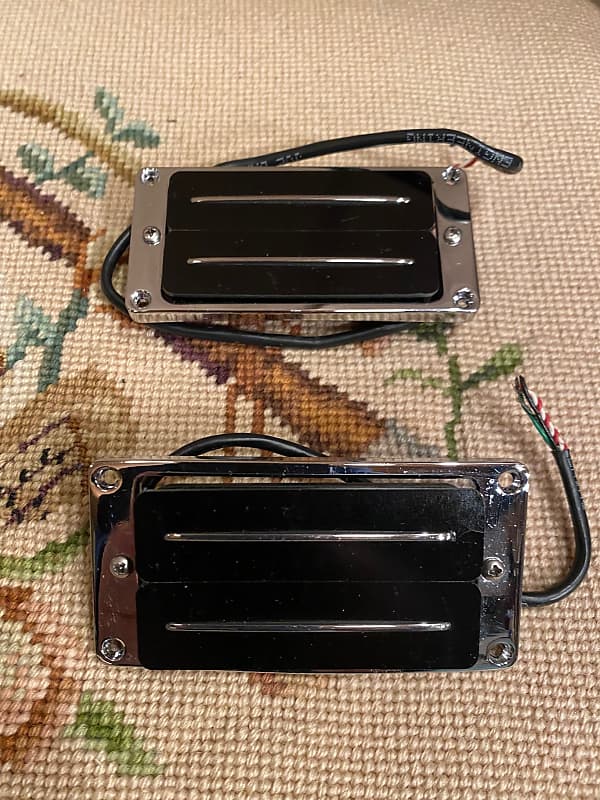 Joe Barden HB humbucker pickup set - Neck & Bridge w/ chrome | Reverb