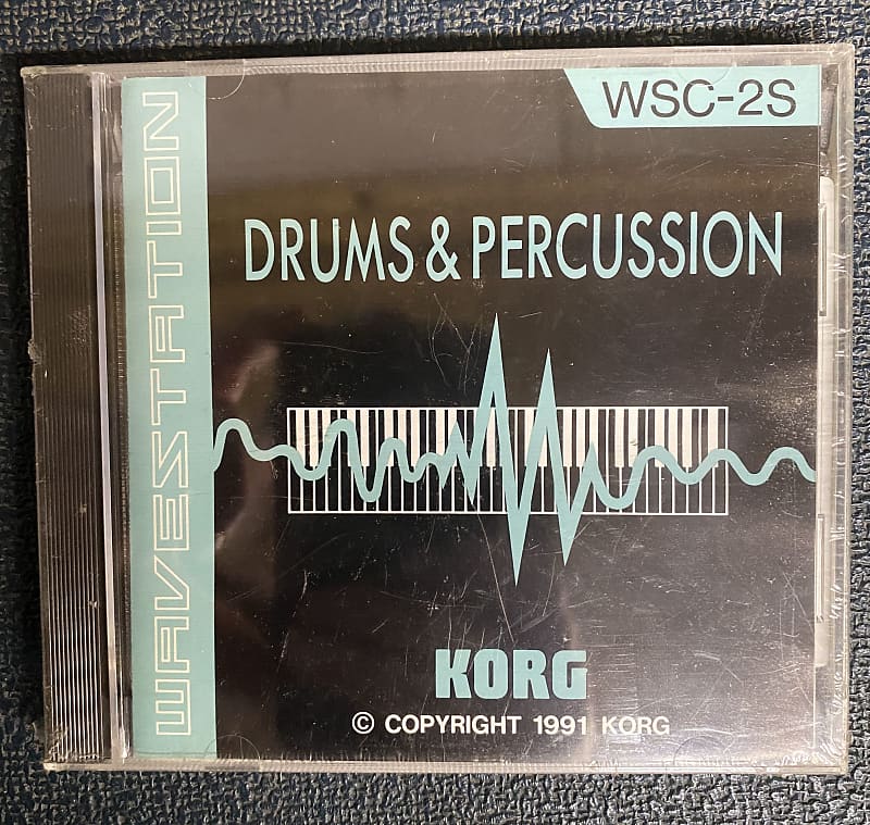 Korg WSC-2S Drums & Percussion PCM program card Wavestation | Reverb