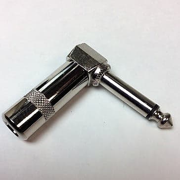 1/4 Right - Angle M Phono End Plug | Reverb