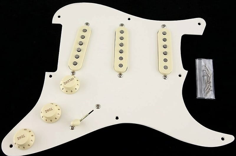 Eric Johnson 1954 Virginia Loaded Strat loaded Pickguard | Reverb