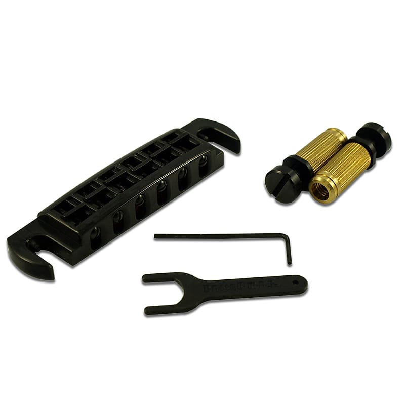 TonePros Wraparound Bridge With S1 Studs fits Gibson & USA | Reverb