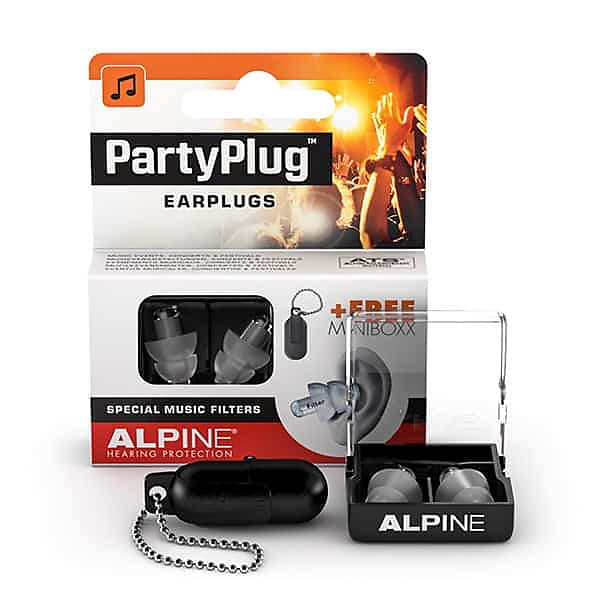 Alpine PartyPlug Ear Plugs in Black | Reverb UK
